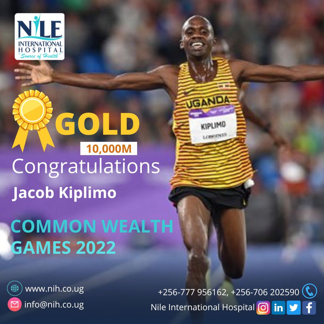 Congratulations Jacob Kiplimo – NILE INTERNATIONAL HOSPITAL